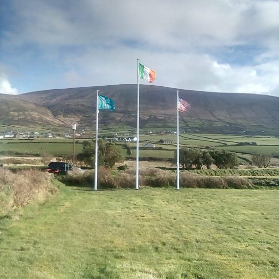 Hinged Base Flagpole | Flag & FlagPole Specialist | FlagPoles Ireland